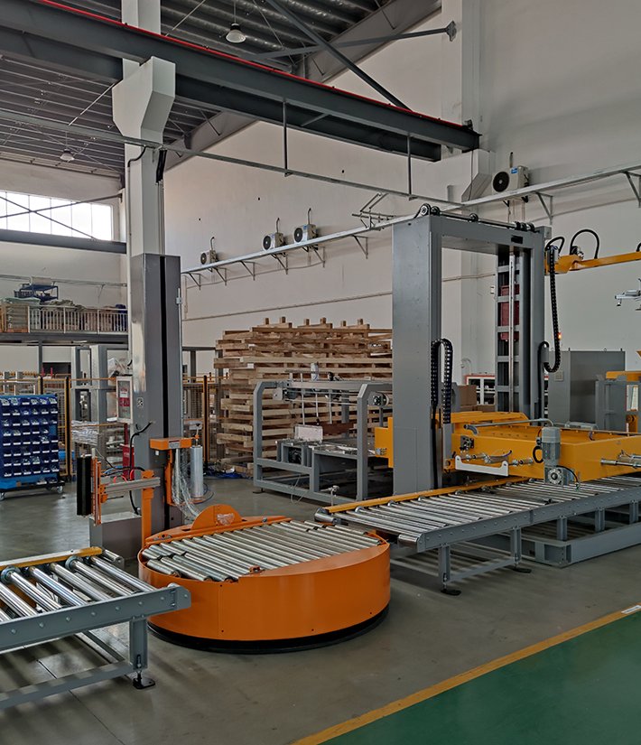 Carton Erector Palletizing Robot Pallet Wrapping Machine|YUPACK